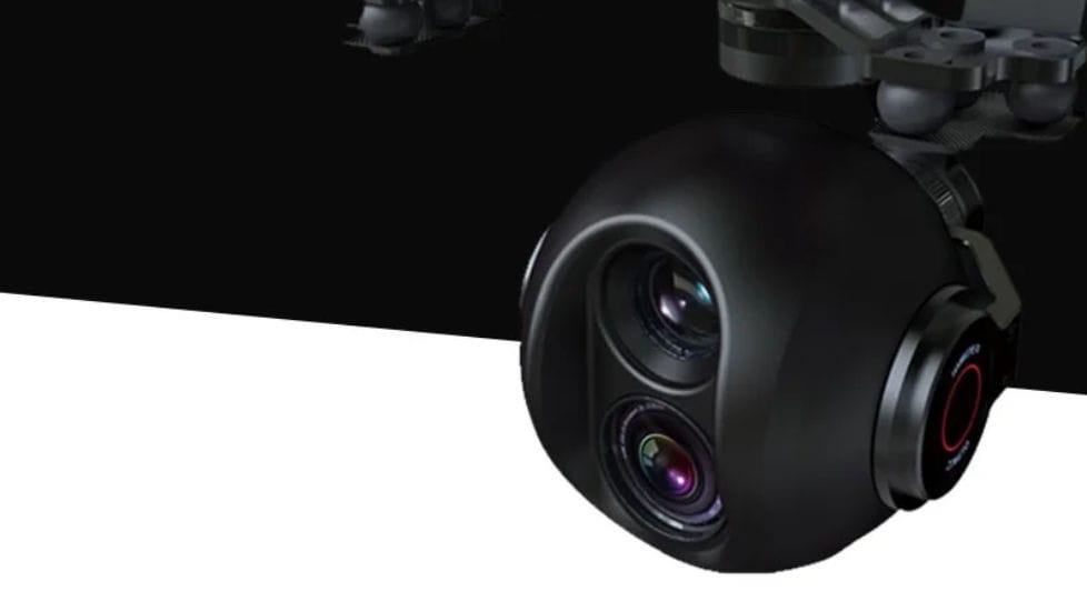 3-axis gyro-stabilized turret - 18X - Aerial Technology - for drones ...