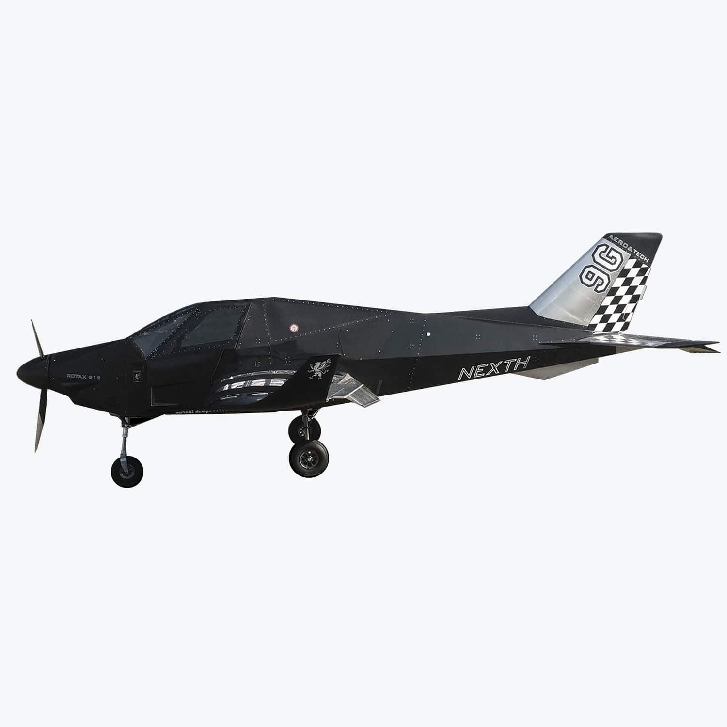 Single-seat ULM aircraft - NEXTH - Aero & Tech Italy - piston engine ...