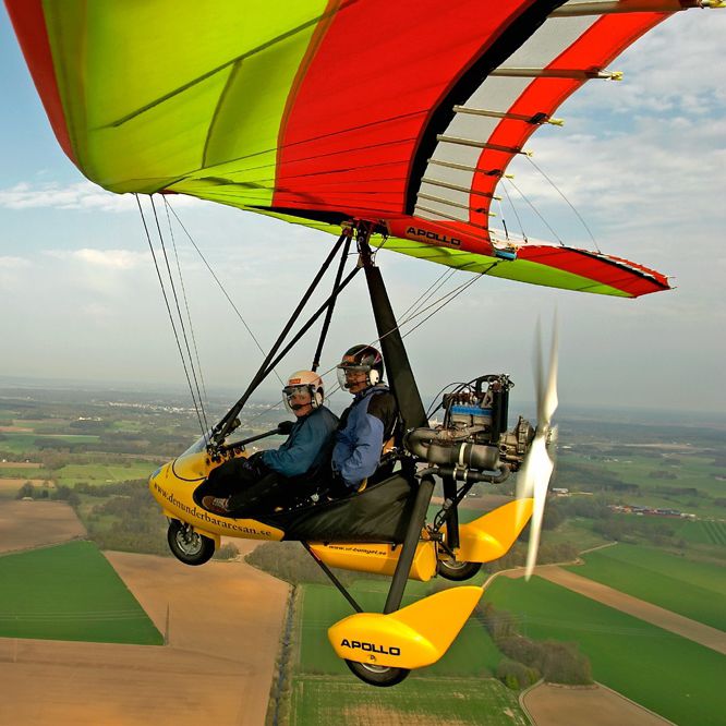 Two-seater ultralight trike aircraft - Racer GT - Apollo Aircrafts - 2 ...