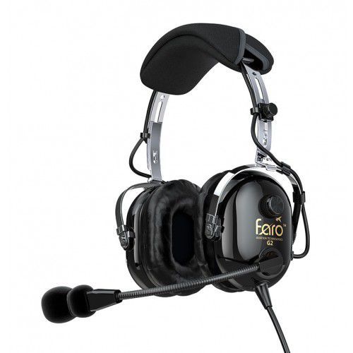Pilot headset - G2 PNR - Faro - for helicopter / noise-reduction