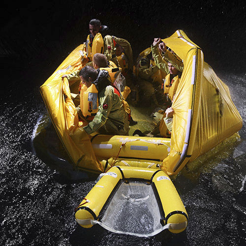 Helicopter life raft - Survitec Group Limited