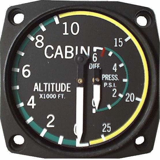 Analog altimeter - 11-21 series - UMA Instruments - feet / 2.25-inch ...