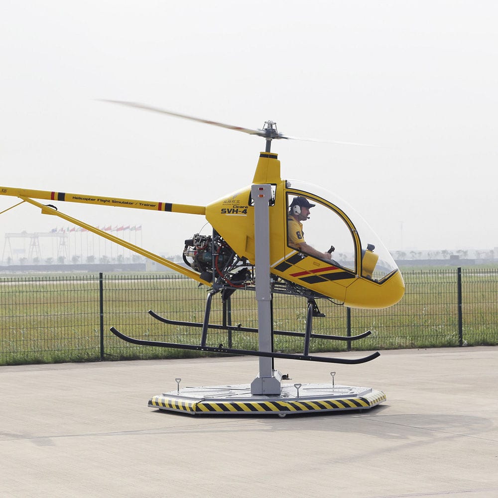 Helicopter simulator - Cicaré Trainer (SVH4) - Cicare - training / cockpit