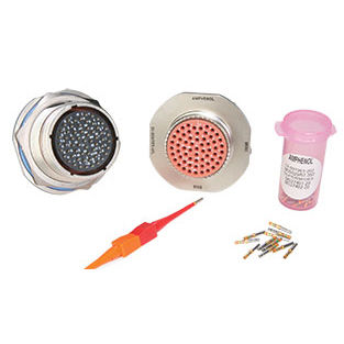 Data connector - Amphenol Aerospace - board / for aircraft / EN2997