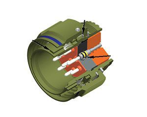 Multi-channel fiber optic connector - CF38999 - Amphenol Aerospace ...