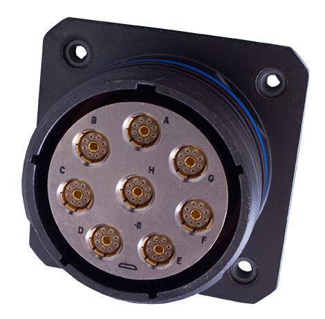 Data connector - Amphenol Aerospace - for aircraft / Ethernet / quadrax