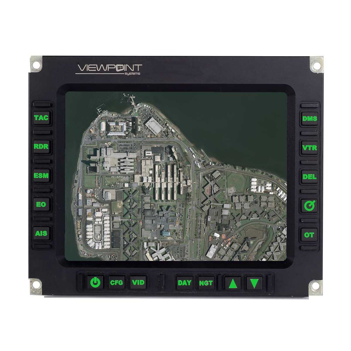Avionics instrument aircraft cabin monitor - VPT-10-MIL - ViewPoint ...