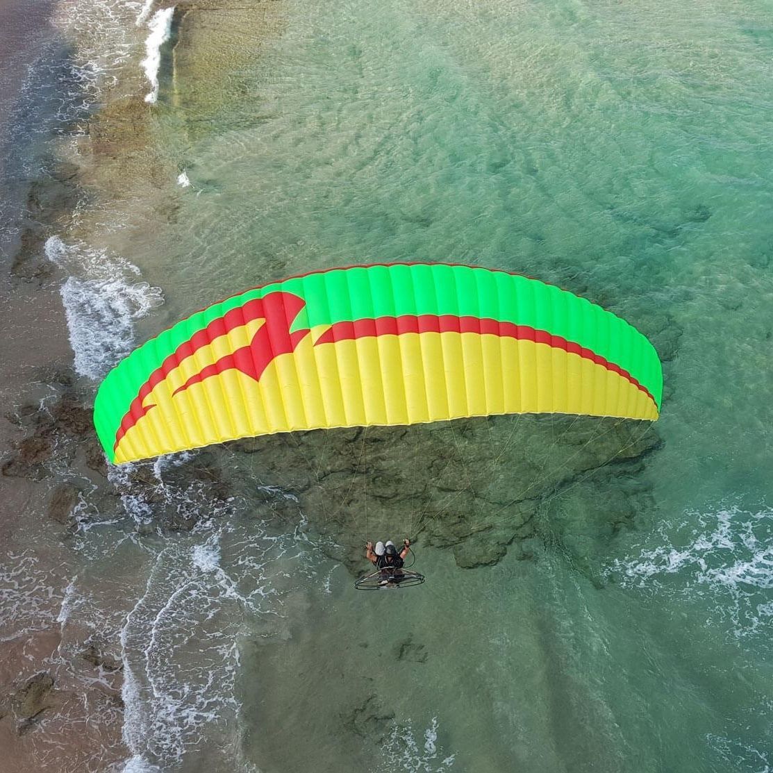 Performance paramotor wing - Thrust V - APCO - intermediate / beginner / single place