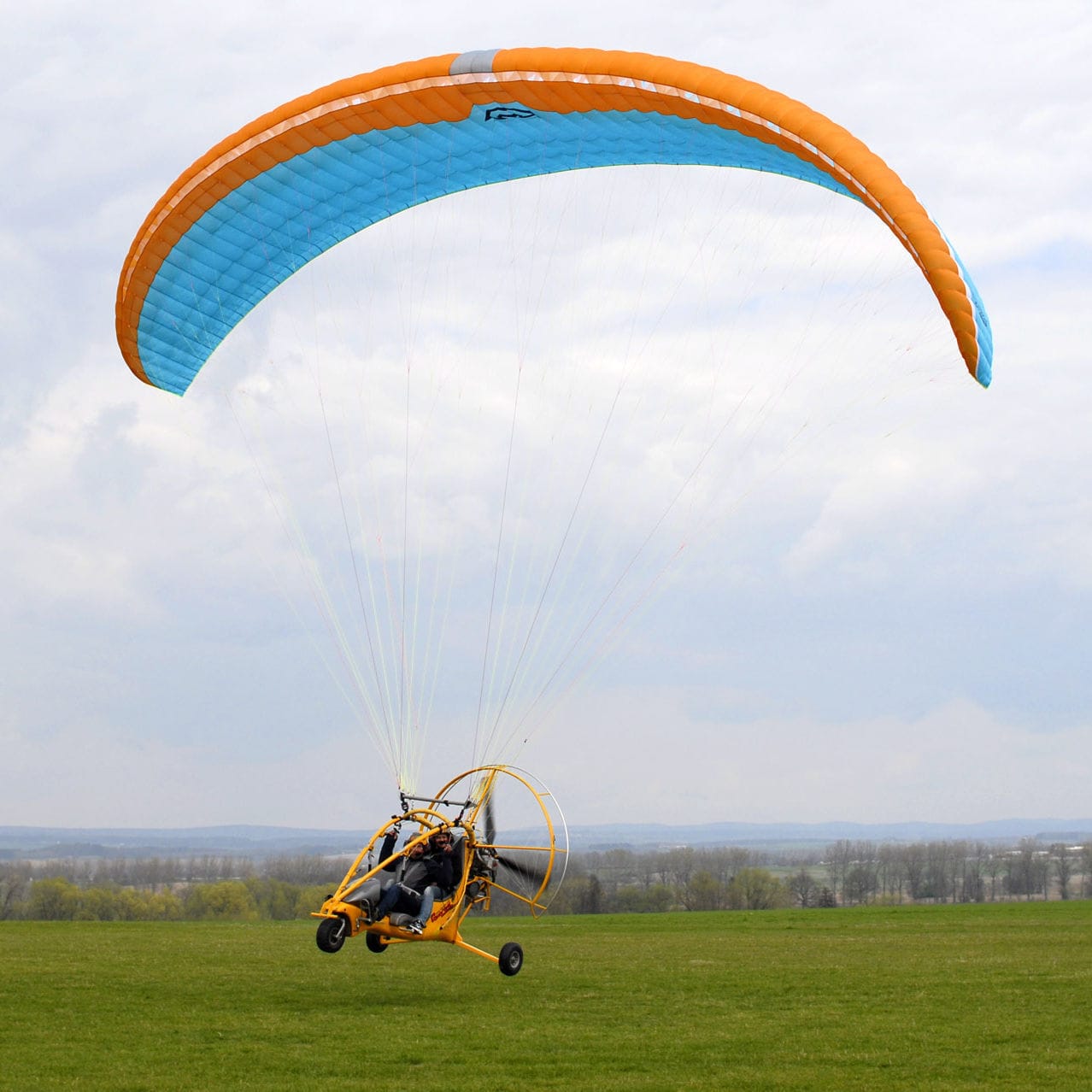 Performance paramotor wing - T-Ride - Mac Para - single place