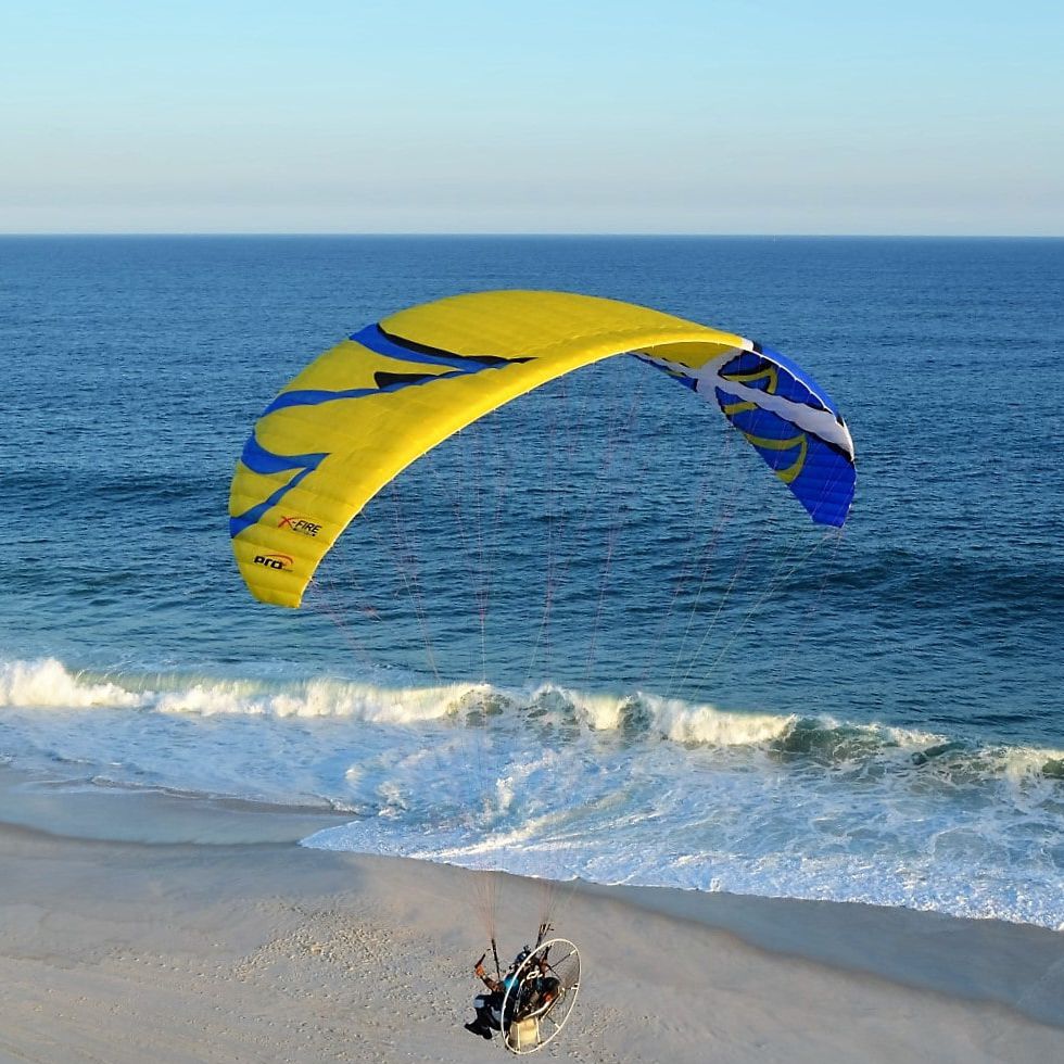 Beginner paramotor wing - X-FIRE - Pro Design - single place