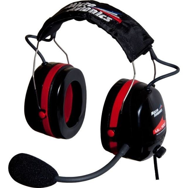 Pilot headset - GA-202 - Micro Avionics - for general aviation