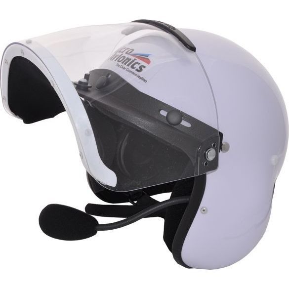 Ramp agent hardhat - GA-100 - Micro Avionics - integral / S / L