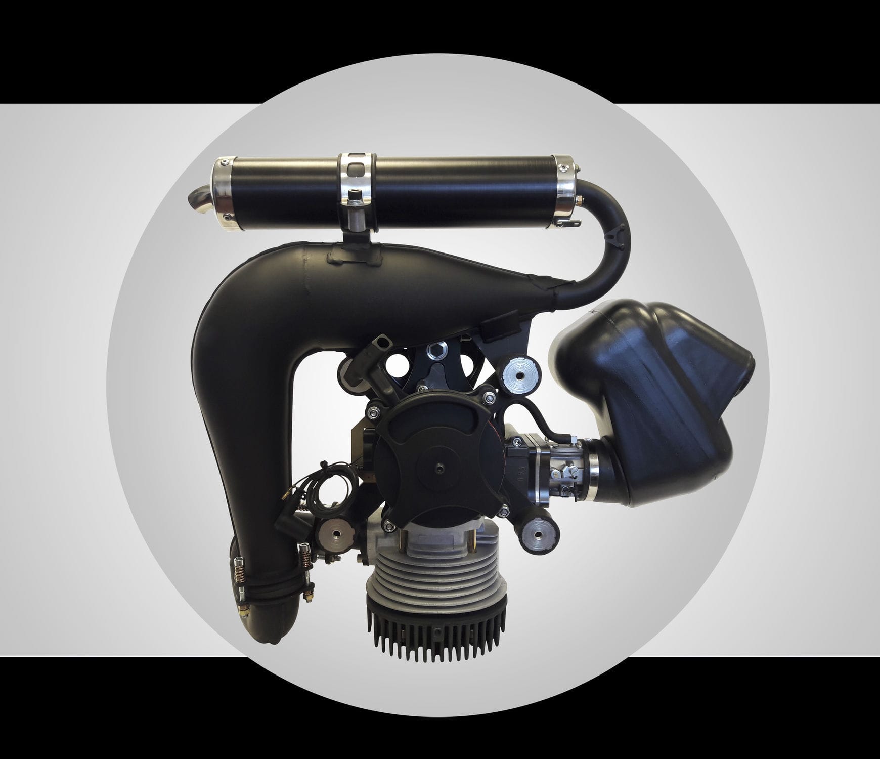 10 - 50hp piston engine - AIRMAX 230 - HE Paramotores - 10 - 50kg / for ...