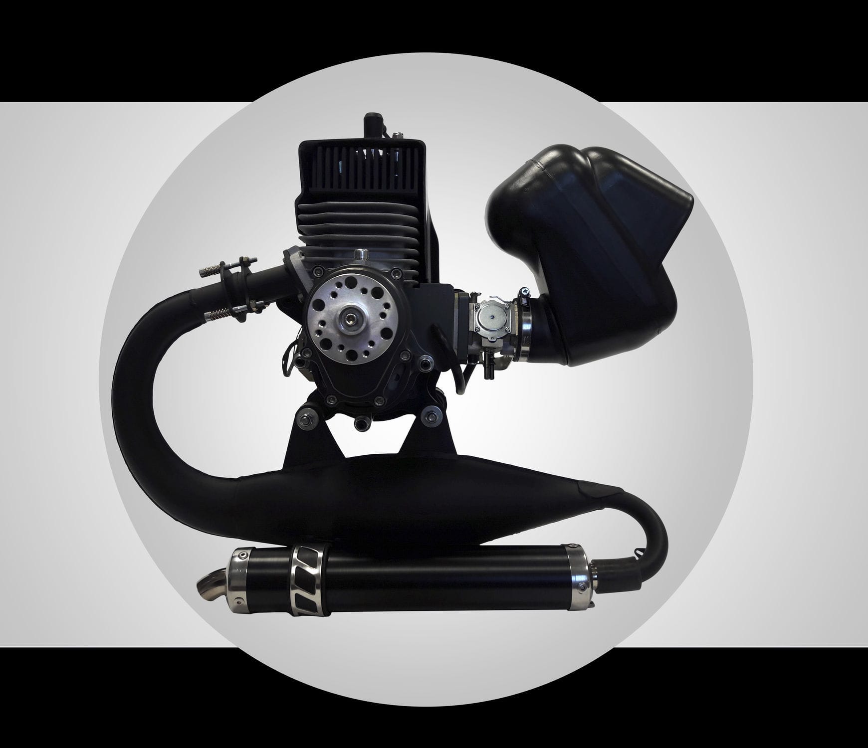 10 - 50hp piston engine - R125 - HE Paramotores - 10 - 50kg / for ...