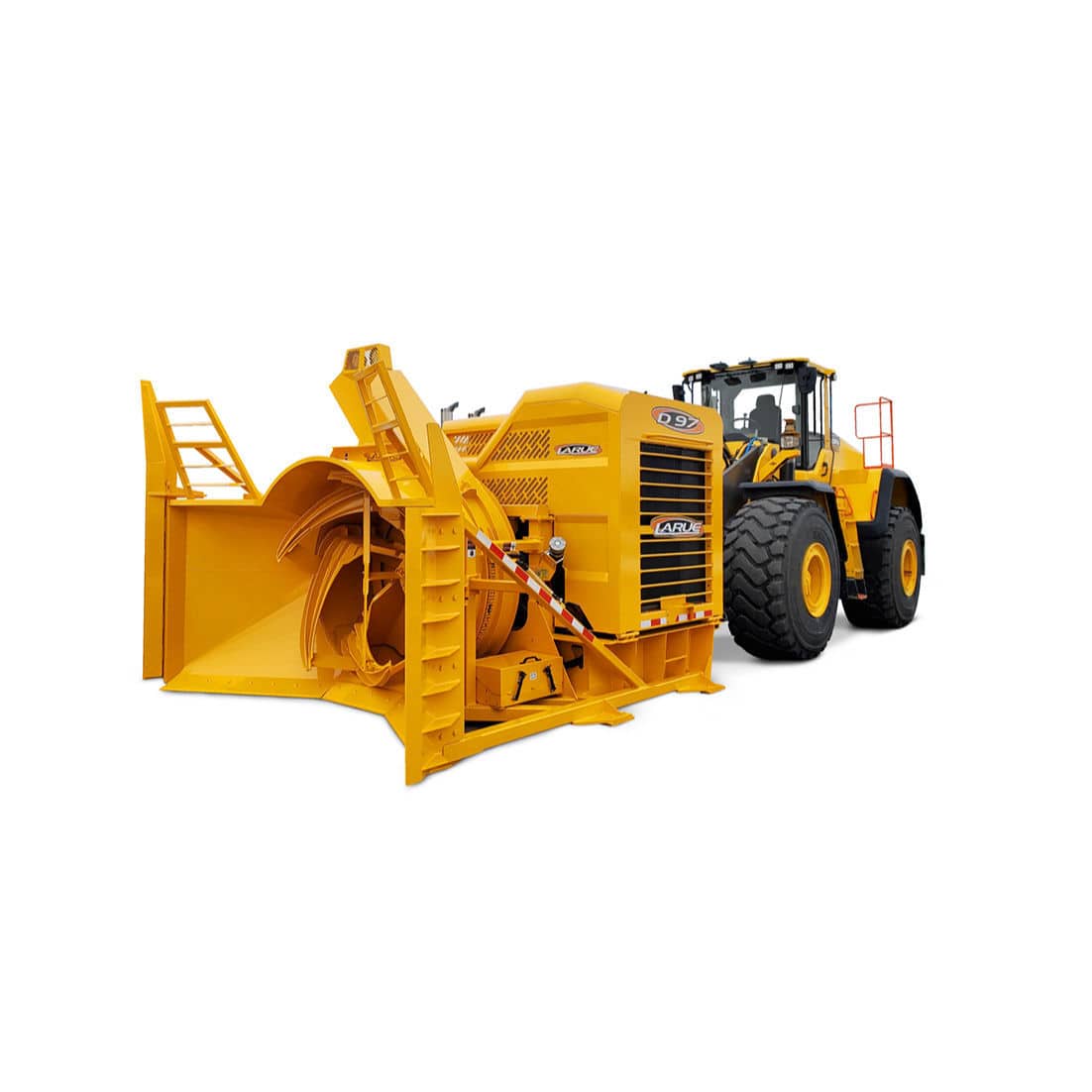 Truck-mounted snow blower - D97 - J.A. Larue Inc. - for runway