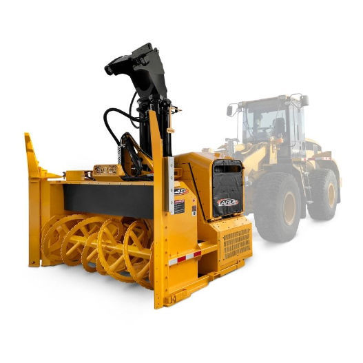 Truck-mounted snow blower - D45 - J.A. Larue Inc. - two-stage / for runway
