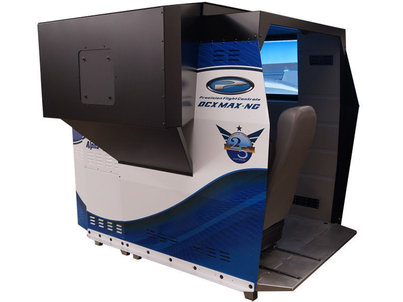Aircraft simulator - DCX MAX - Precision Flight Controls - training / cockpit