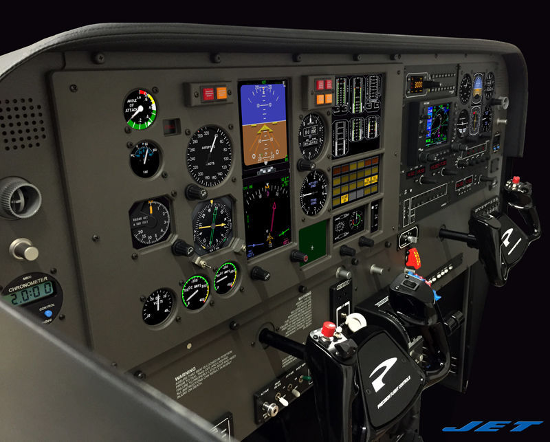 Aircraft simulator - DCX MAX - Precision Flight Controls - training ...