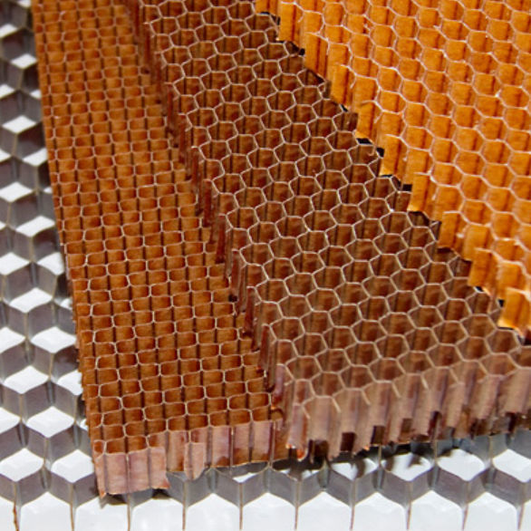 Aluminum honeycomb - EURO-COMPOSITES SA - fiberglass / for aeronautics