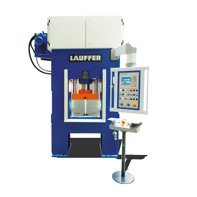 Manually-controlled press - LAUFFER GMBH & CO. KG, MASCHINENFABRIK ...