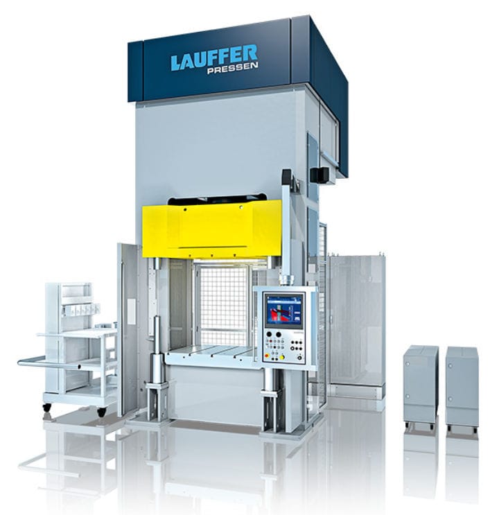 Electric press - RKP - LAUFFER GMBH & CO. KG, MASCHINENFABRIK ...