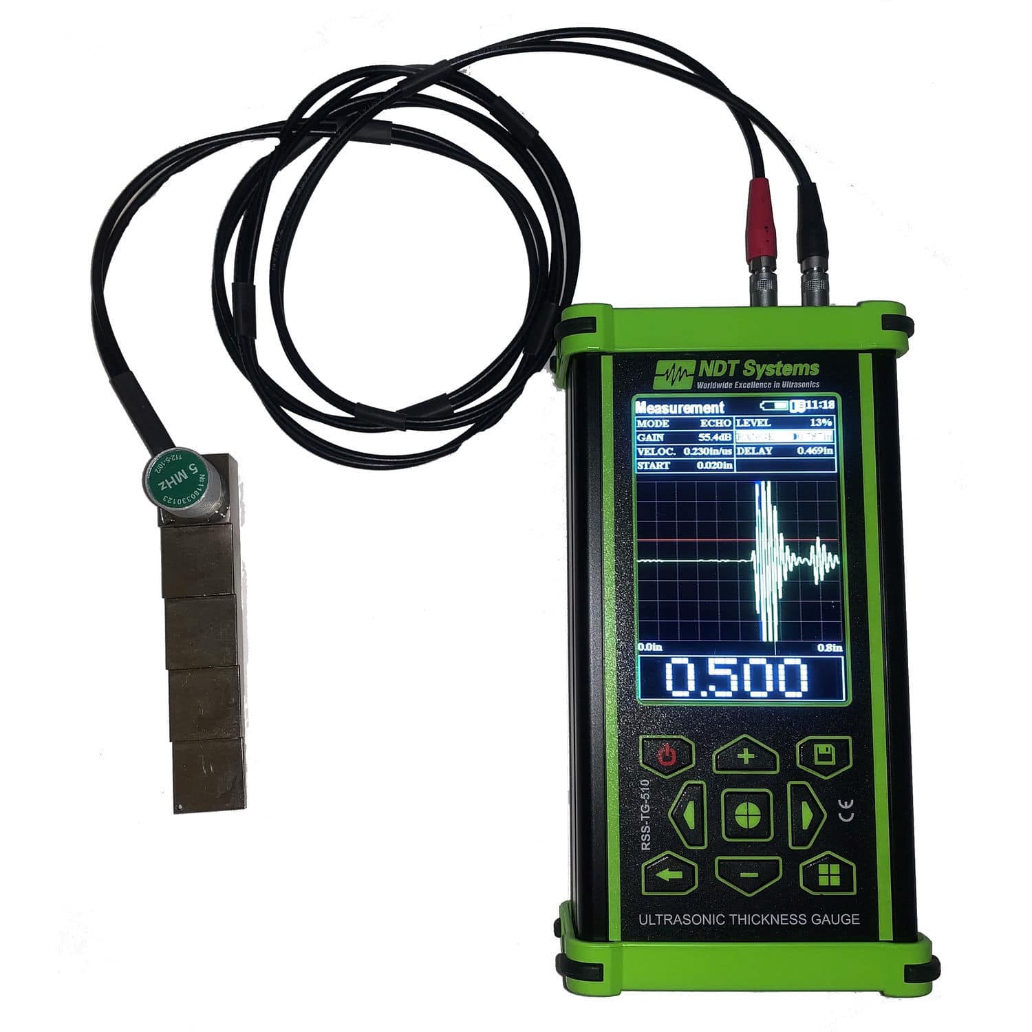 Coating thickness gauge - TG-510 - NDT SYSTEMS - digital display / for ...