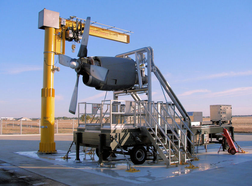 Pressure test bench - AEROTEST LIMITED - performance / motor / mechanical