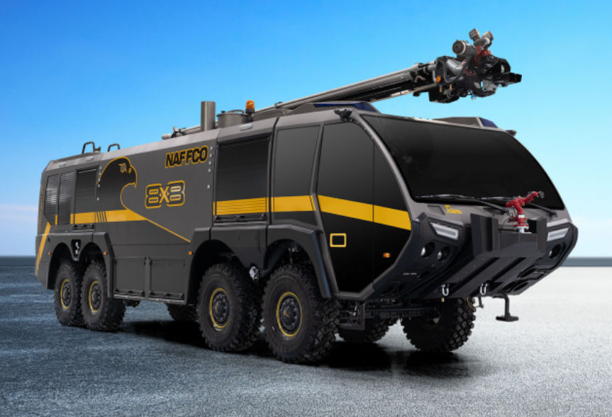 Airport fire truck - Falcon-8 - NAFFCO - fast intervention / 8x8