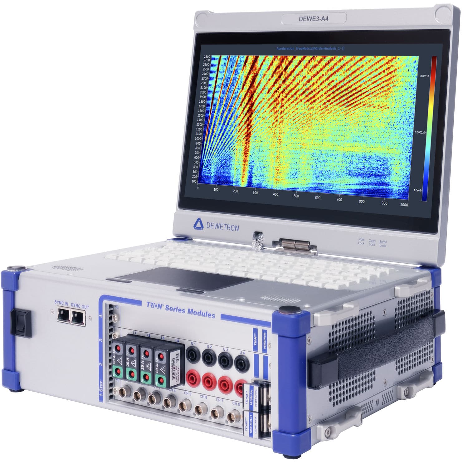Simultaneous sampling data acquisition system - DEWE3-A4 - DEWETRON ...