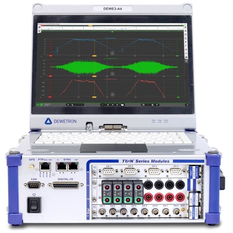 Simultaneous sampling data acquisition system - DEWE3-A4 - DEWETRON GMBH - multi-channel / high ...