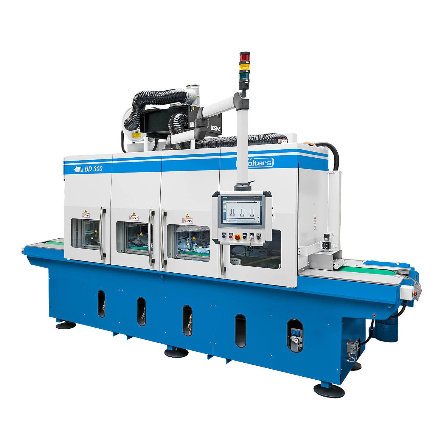 Flat grinding machine - BD 300-L - LAPMASTER WOLTERS GMBH - for aeronautics