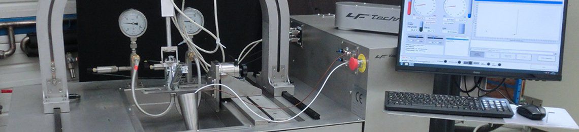 Pressure test bench - HPMM - LF TECHNOLOGIES - motor / mechanical ...