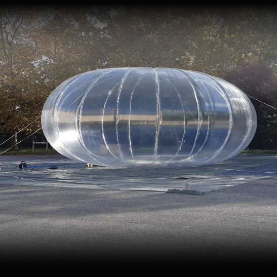 Stratospheric gas balloon - BalMan - hemeria - for scientific projects