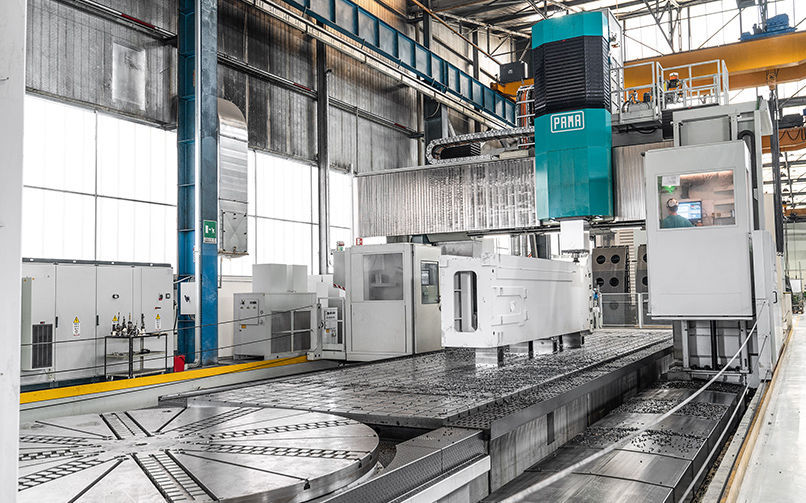 4-axis machining center - VERTIRAM GT - PAMA SPA - vertical / for ...