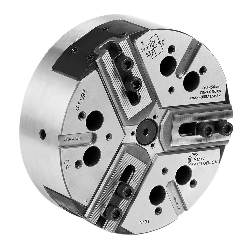 Turning chuck - AP series - SMW-AUTOBLOK - for aeronautics