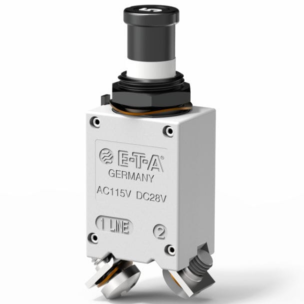 Thermal aerospace circuit breaker - 483 series - E-T-A - manual ...