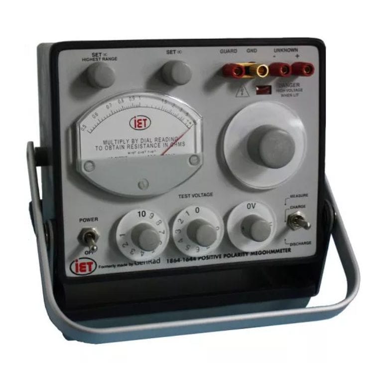 Portable megohmmeter - GENRAD 1864-1644 - Iet Labs - bench-top / for ...