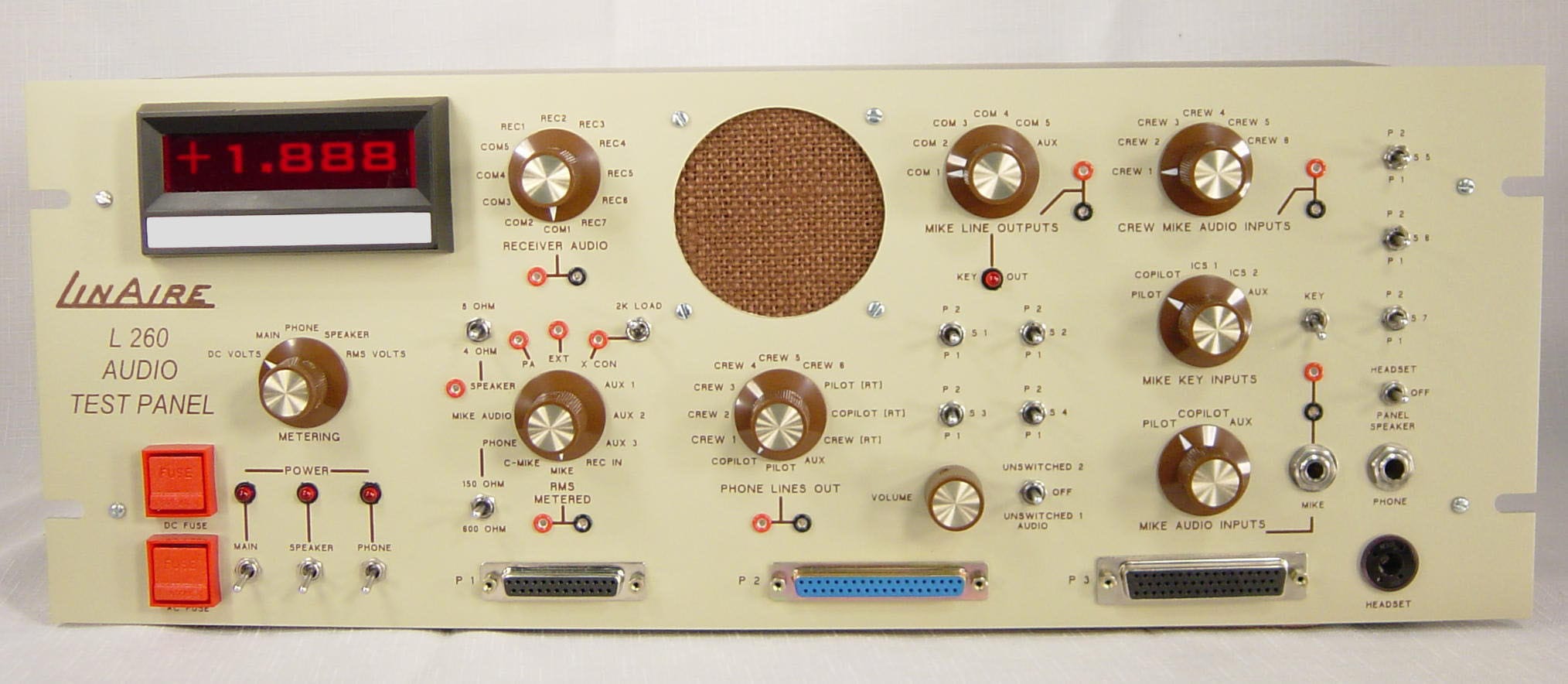 Avionics tester - L-260 - LinAire - cable / aeronautical