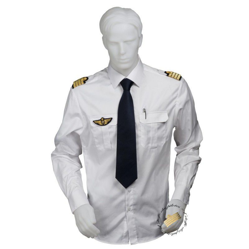 Pilot uniform - CHEM01/9101L - L'etoffe des pilotes - cotton / men's Pilot uniform - CHEM01/9101L - L'etoffe des pilotes - cotton / men's