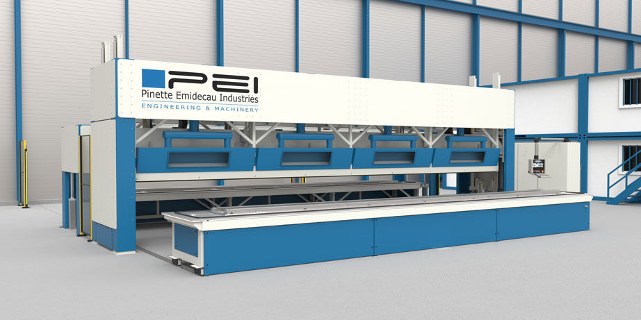 Thermoforming machine for aerospace applications - HDF - Pinette ...