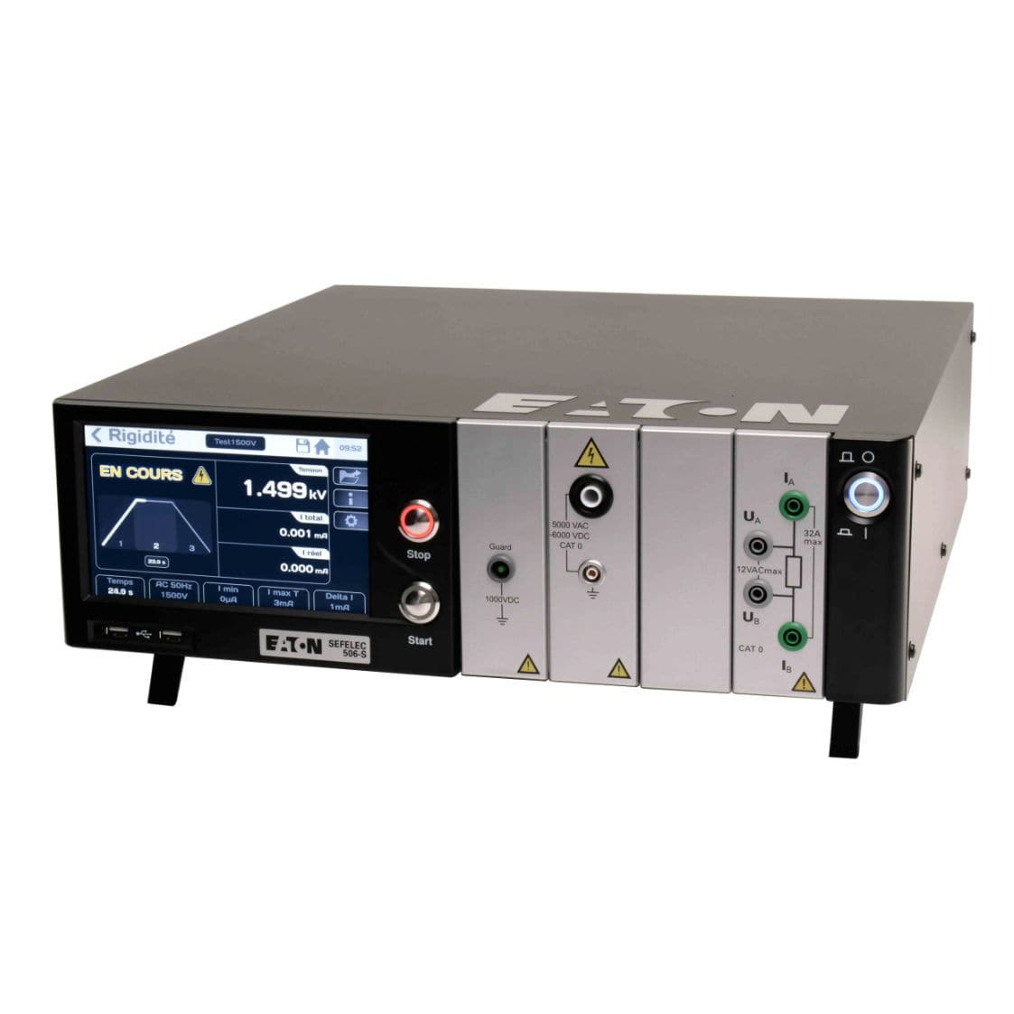 AC hipot tester - SEFELEC 506-S - Sefelec - DC / aeronautical / bench-top