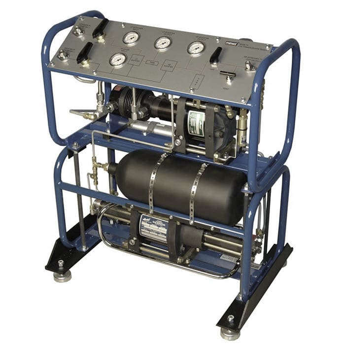 Nitrogen booster unit - Model 74 - Mensor - air / for the aeronautical ...