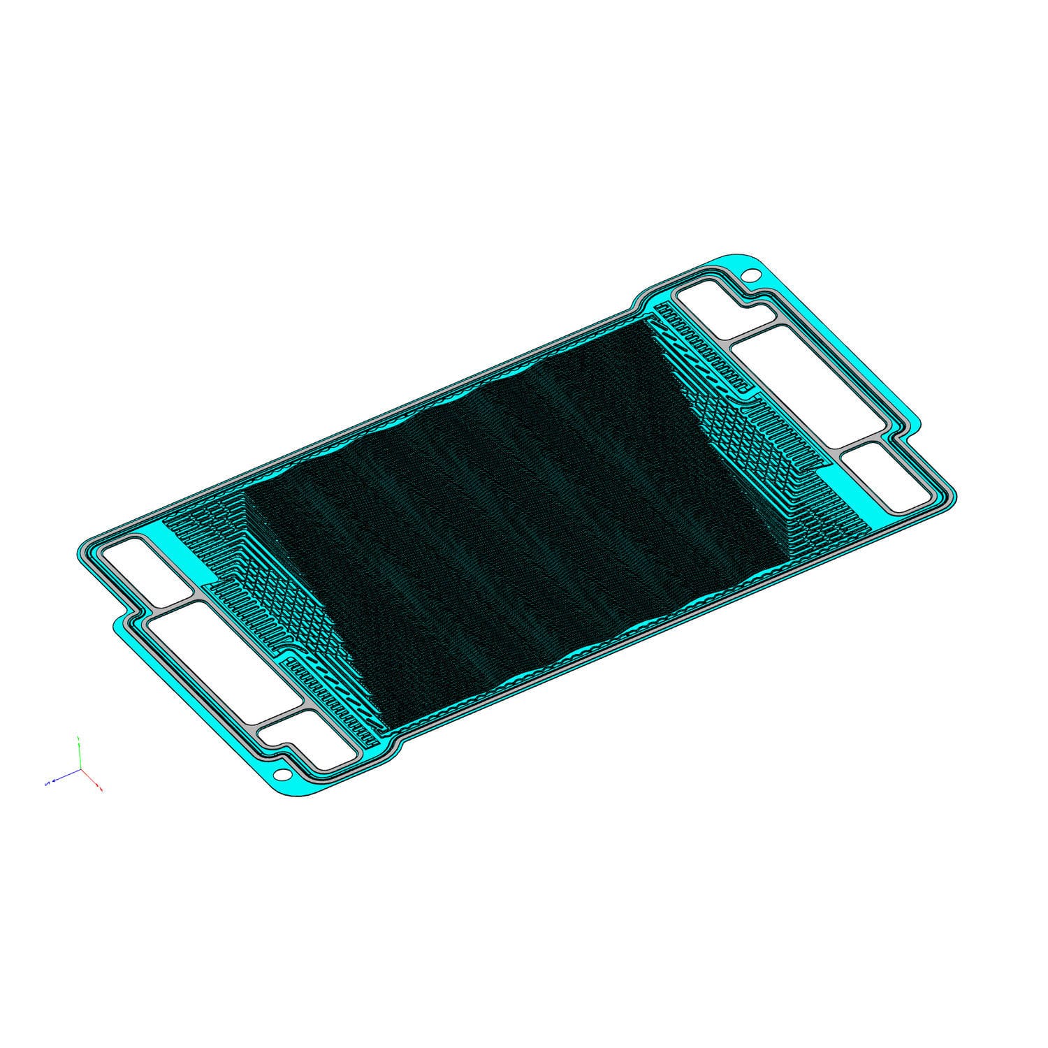 Flat seal - Hutchinson - rectangular / rubber / for aircraft