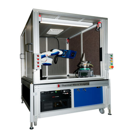 Handling robot - TAFIS - Thermal Wave Imaging - spark optical emission ...