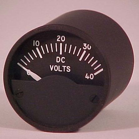 On-board voltmeter - 311-30002 - Ahlers Aerospace - DC / for aircraft
