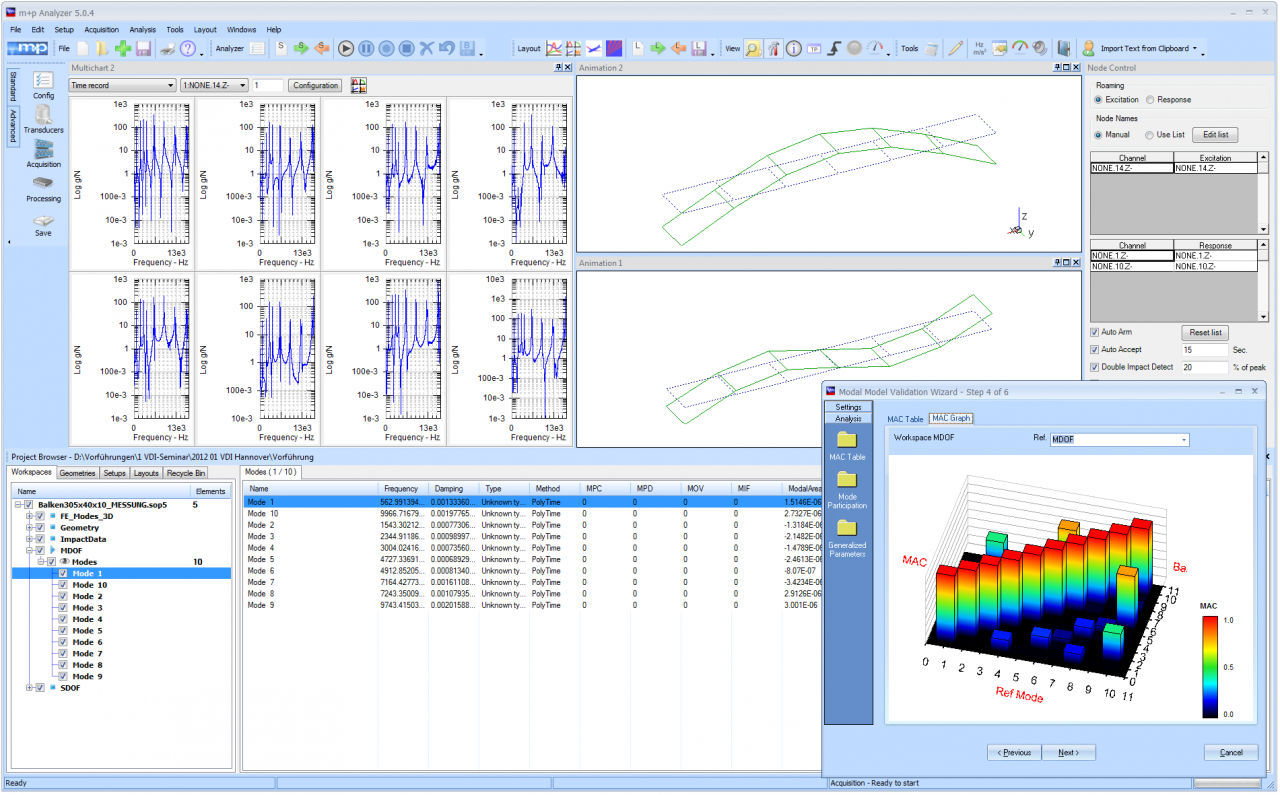 NDT software - m+p international - analysis / process / for aeronautics
