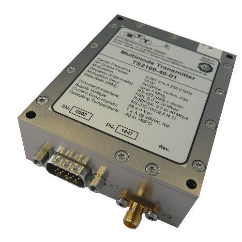 C-band video transmitter - TS2100 - STT-System Technik - for aircraft