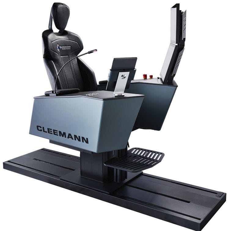 Flight simulator seat - COMMAND XXL - Cleemann Simulator Seats - for ...