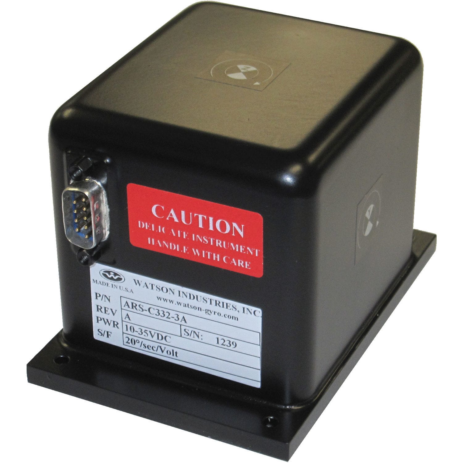 High-accuracy gyroscope system - ARS-C332-3A - Watson Industries, Inc ...