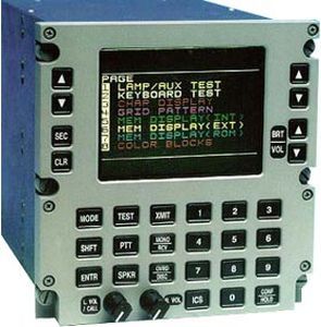 Aircraft MFD - CDU-300 - Interface Displays & Controls - LCD